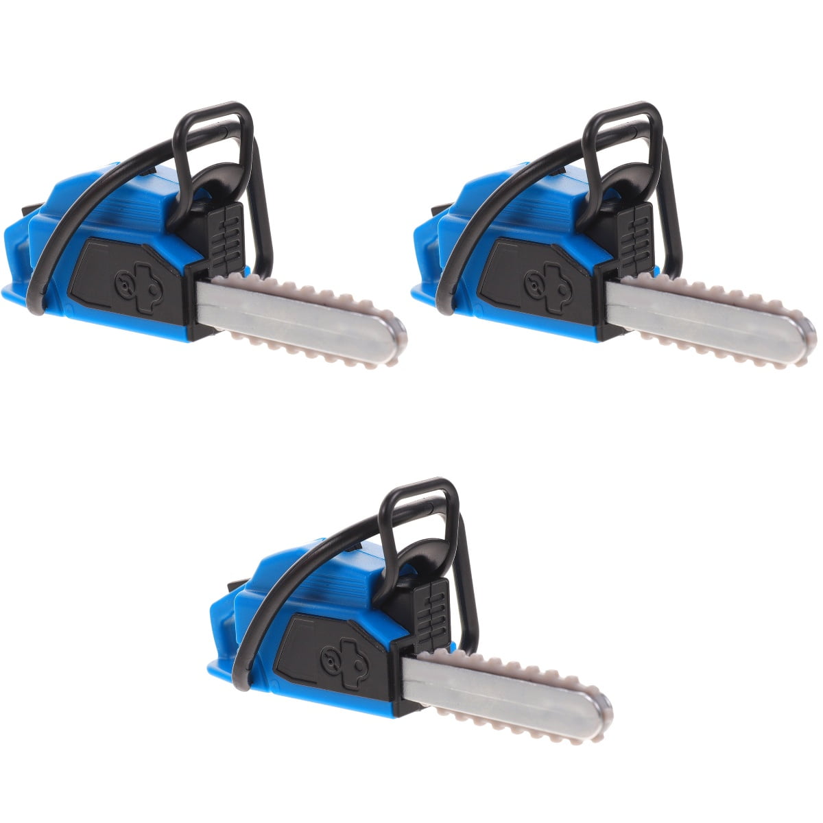 MLINS 3pcs Tiny Chainsaw Model Miniature Gardening Chainsaw Mini Garden ...