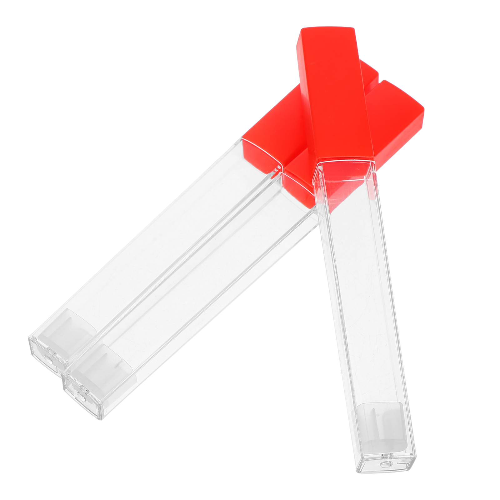 MLINS 3pcs Transparent Plastic Tubes For Thermometer Protection Clear ...