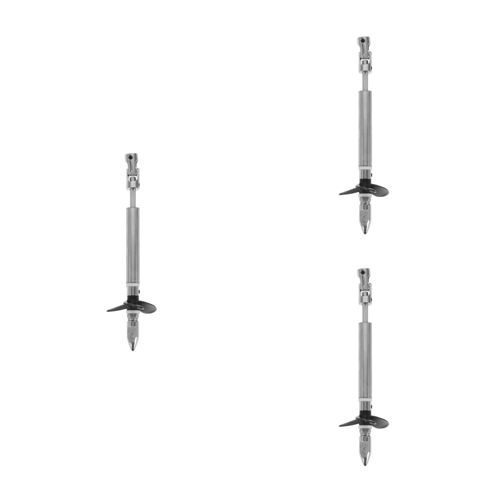 MLINS 3pcs Universal Propeller Parts For Rc Boat Drive Shaft Stainless ...