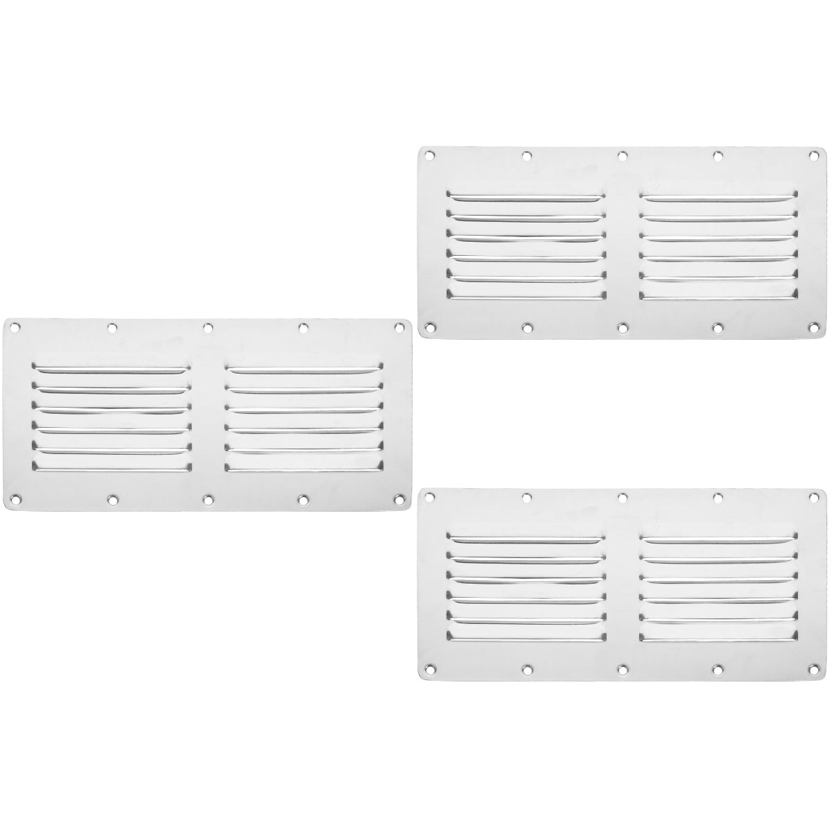 MLINS 3pcs Ventilation Grille Air Vent Cover Stainless Steel Air Vent ...