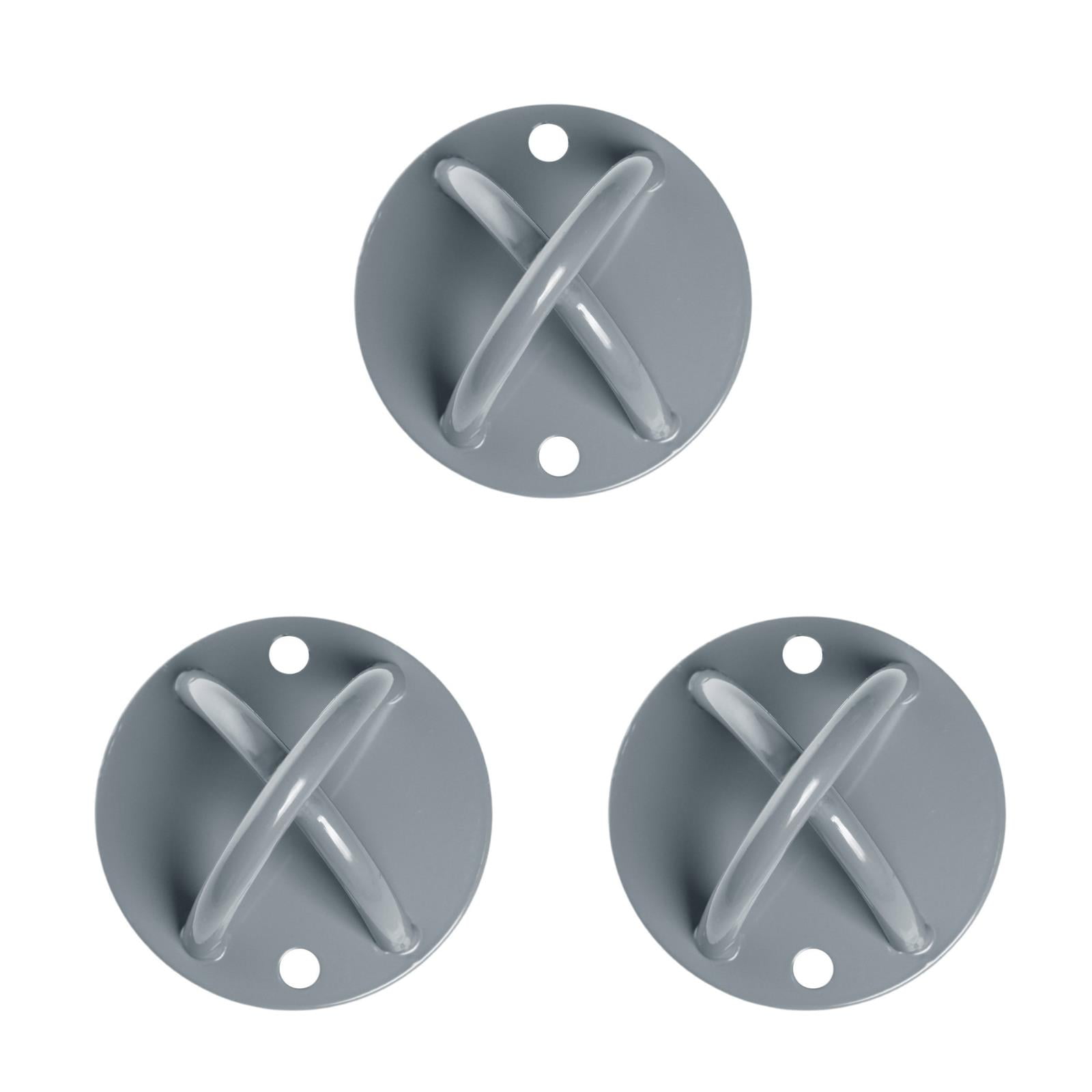 MLINS 3pcs Wall Ceiling Bracket Anchor Home Gym Suspension Straps ...