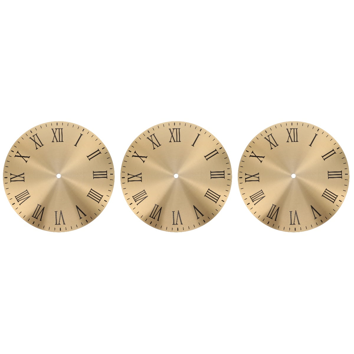 MLINS 3pcs Wall Dial Replacement Clock Dial Round Clock Dial DIY ...