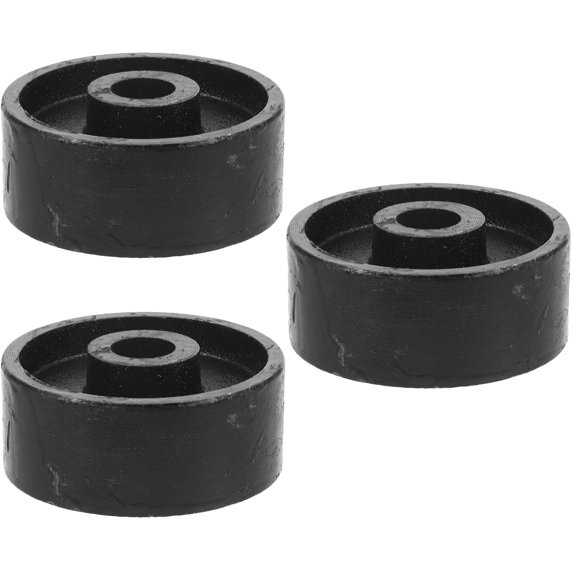 MLINS 3pcs Wheel Heavy Duty Sturdy Steel Trailer Wheel -lasting Front ...