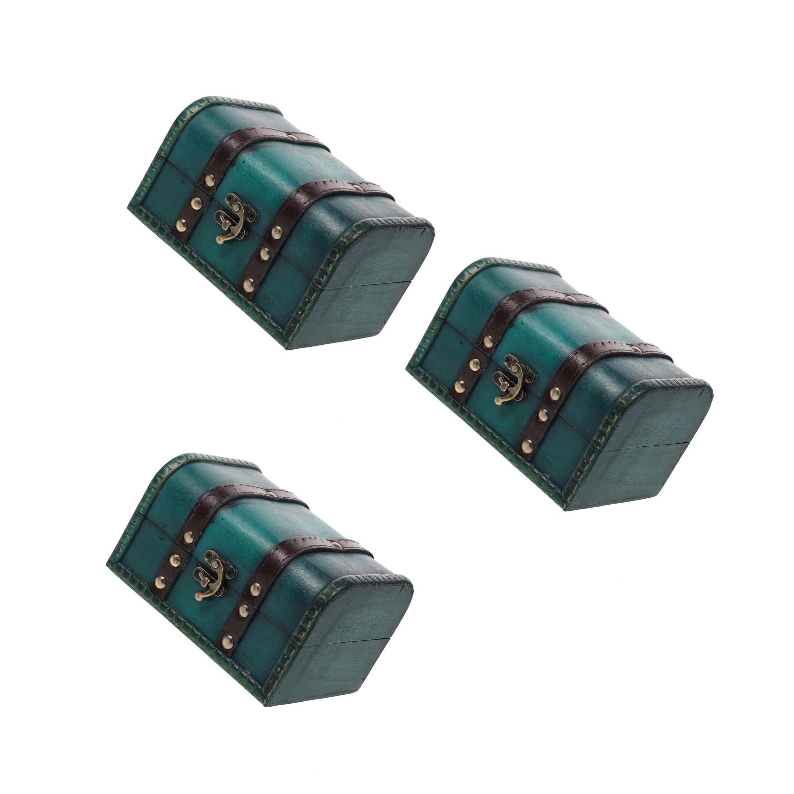 MLINS 3pcs Wood Storage Case Delicate Wood Case Sundry Storage ...