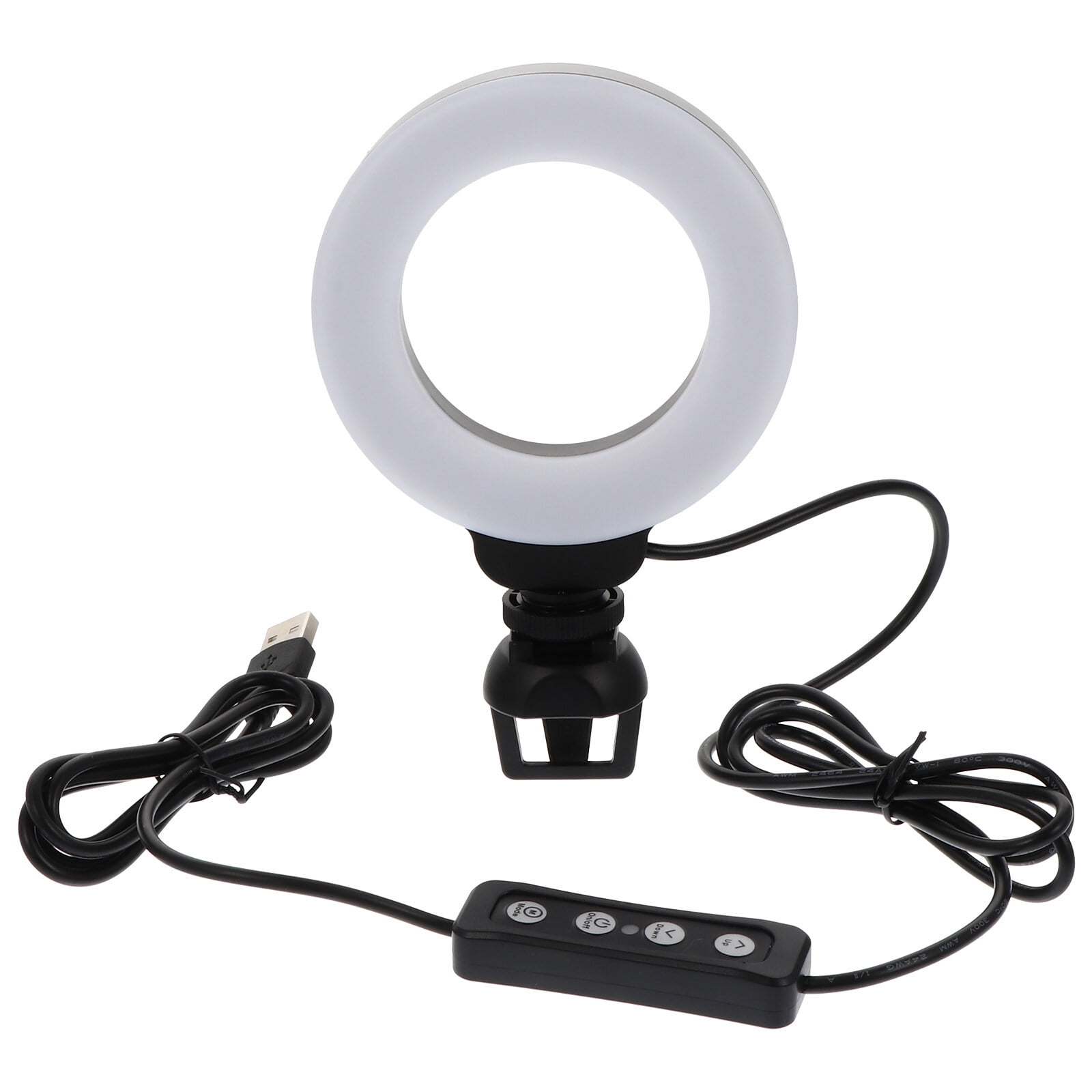 MLINS 4 Inch LED Camera Light Video Conference Light Clip On Laptop Webcam Lamp - Walmart.com