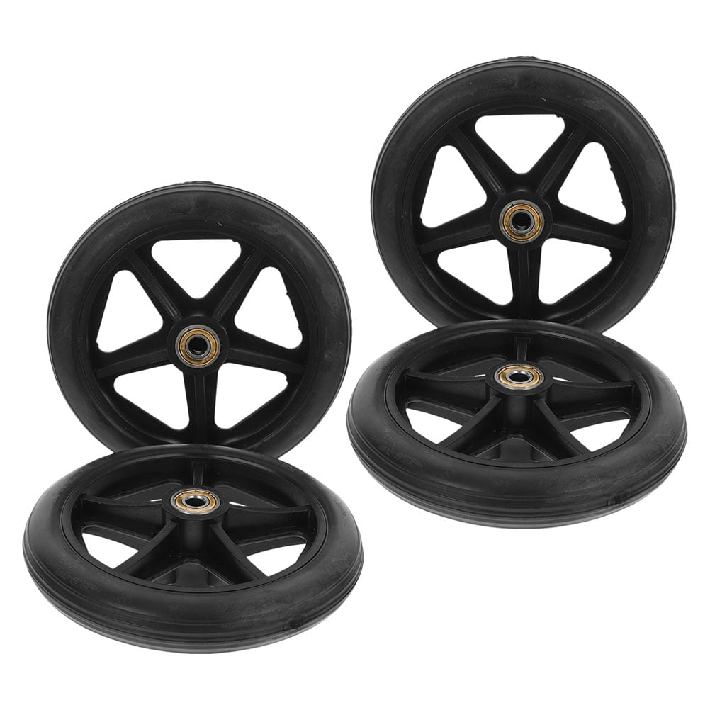 MLINS 4 PCS Wheelchair Parts Replacements Rear Wheels Foldable Sorting ...