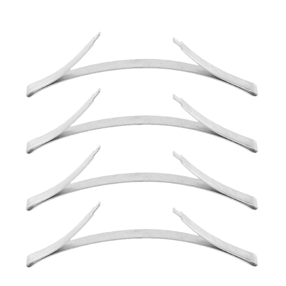 MLINS 4 Pack Silver Manganese Steel Bottom Positioner for Sliding ...