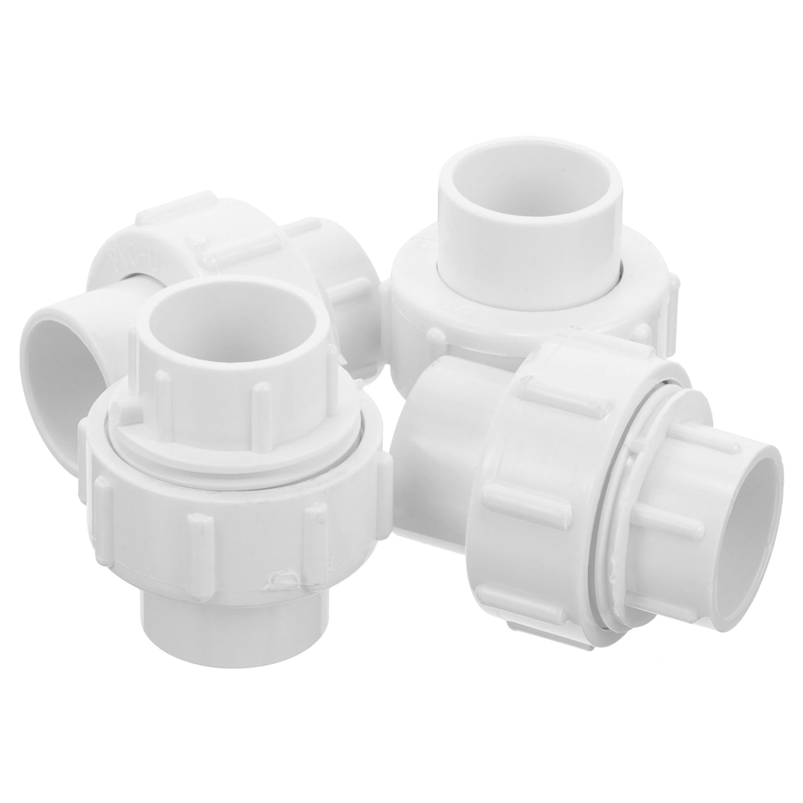 MLINS 4 Pack White PPR Garden Hose Connector for Quick Connections with ...