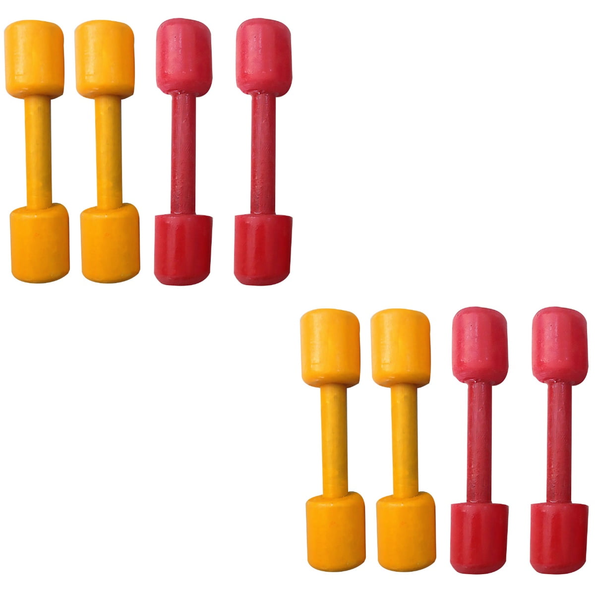 MLINS 4 Pairs Hand Grip Dumbbell Dumbbell Portable Weight Lifting ...