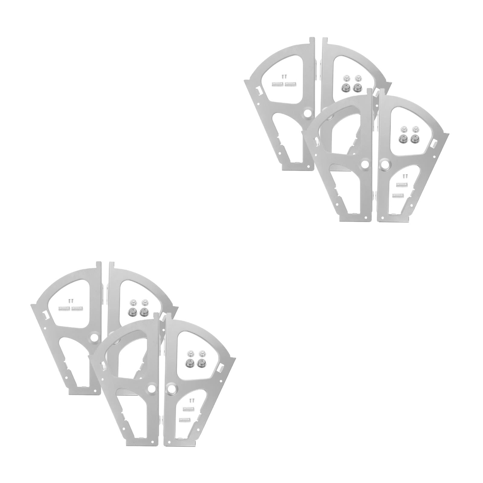 MLINS 4 Pairs Steel Drawer Hinges Cabinet Flip Frames Shoes Rack ...