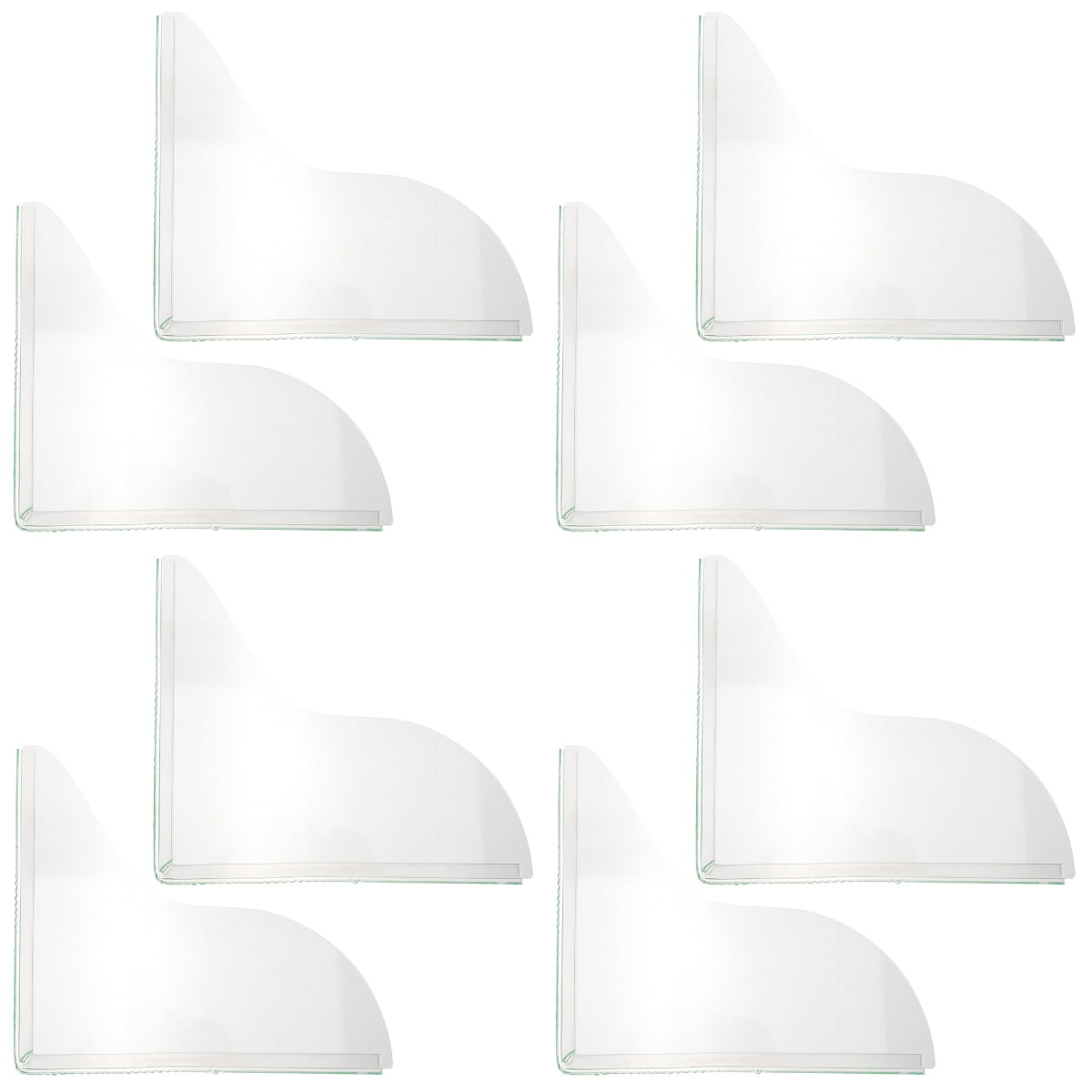 MLINS 4 Pairs of Shower Bath Tub Splash Guard Shower Water Splash Guard ...