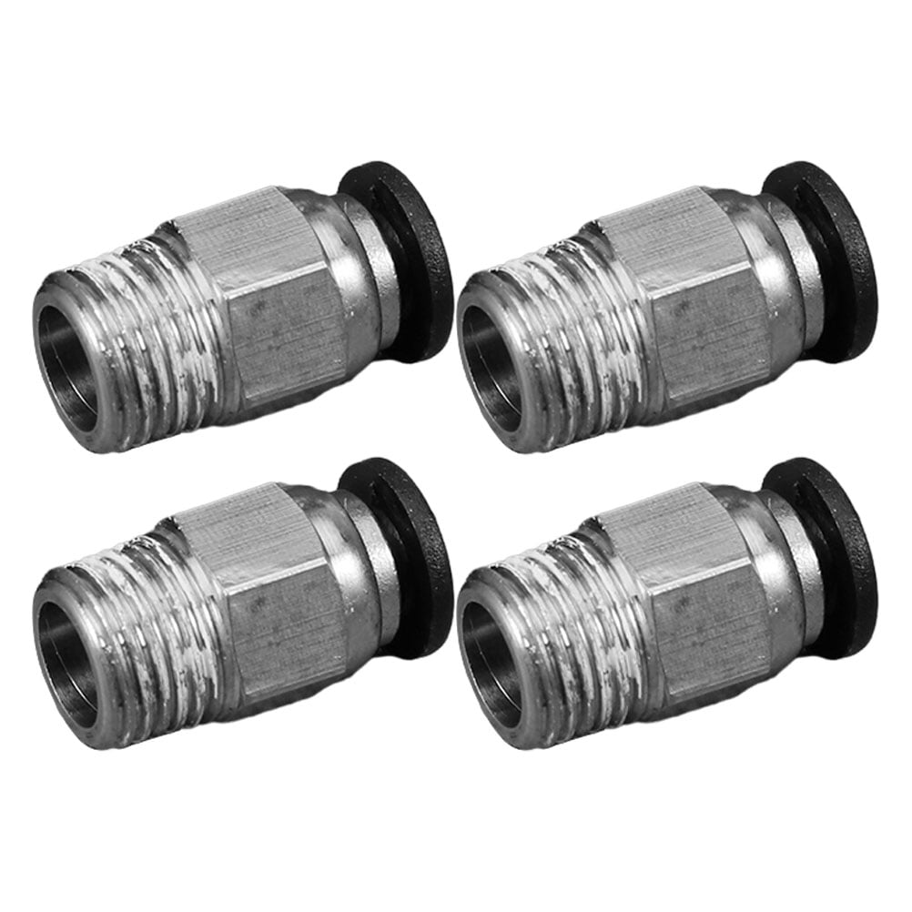 MLINS 4 Pcs Pneumatic Straight Connectors Printer Plug 1.80X1.00X1.00CM ...