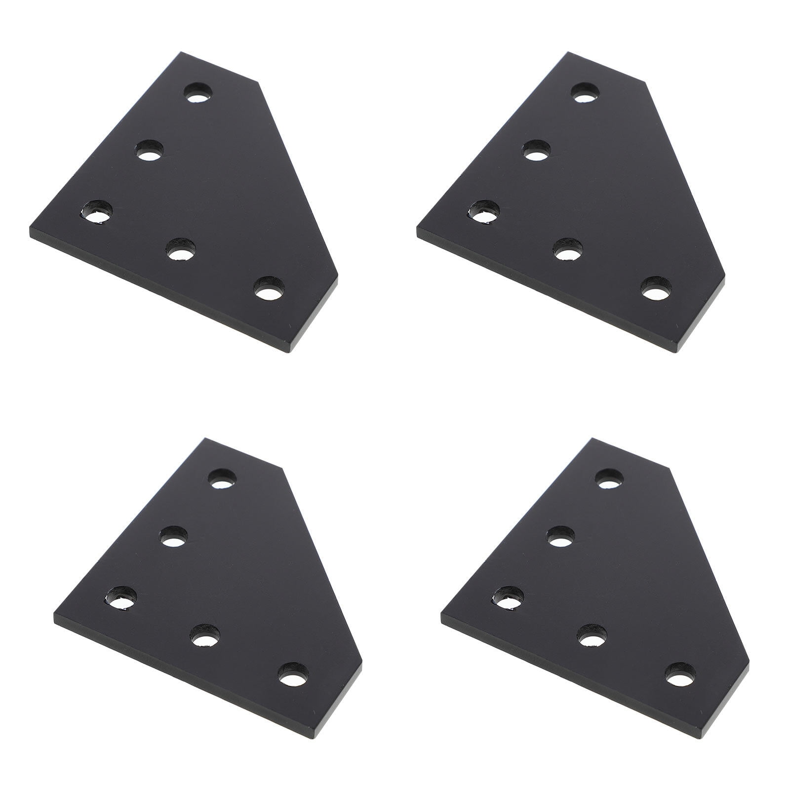 MLINS 4 Pcs Aluminum Flat Angle Bracket Extrusion Joining Plates ...