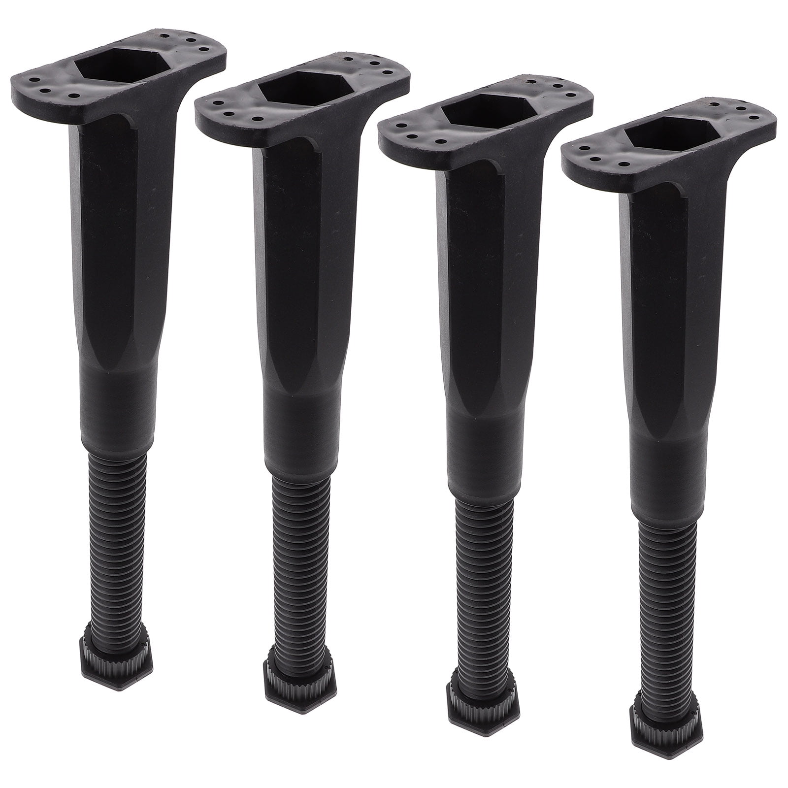 MLINS 4 Pcs Bed Foot Support Rod Heavy Duty Leg Center for Frame ...