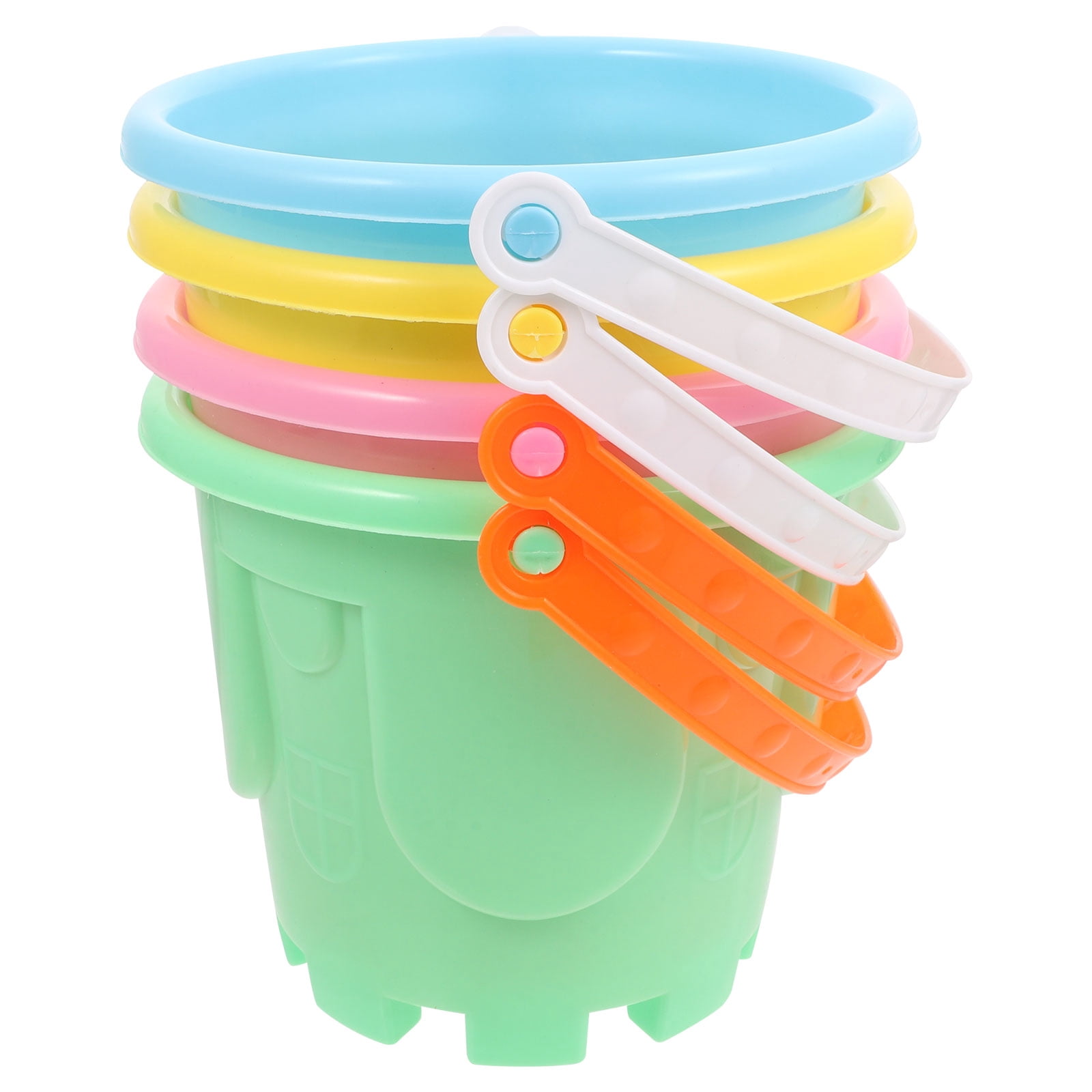MLINS 4 Pcs Buckets for Kids Imagination Toys Educational Beach Game ...