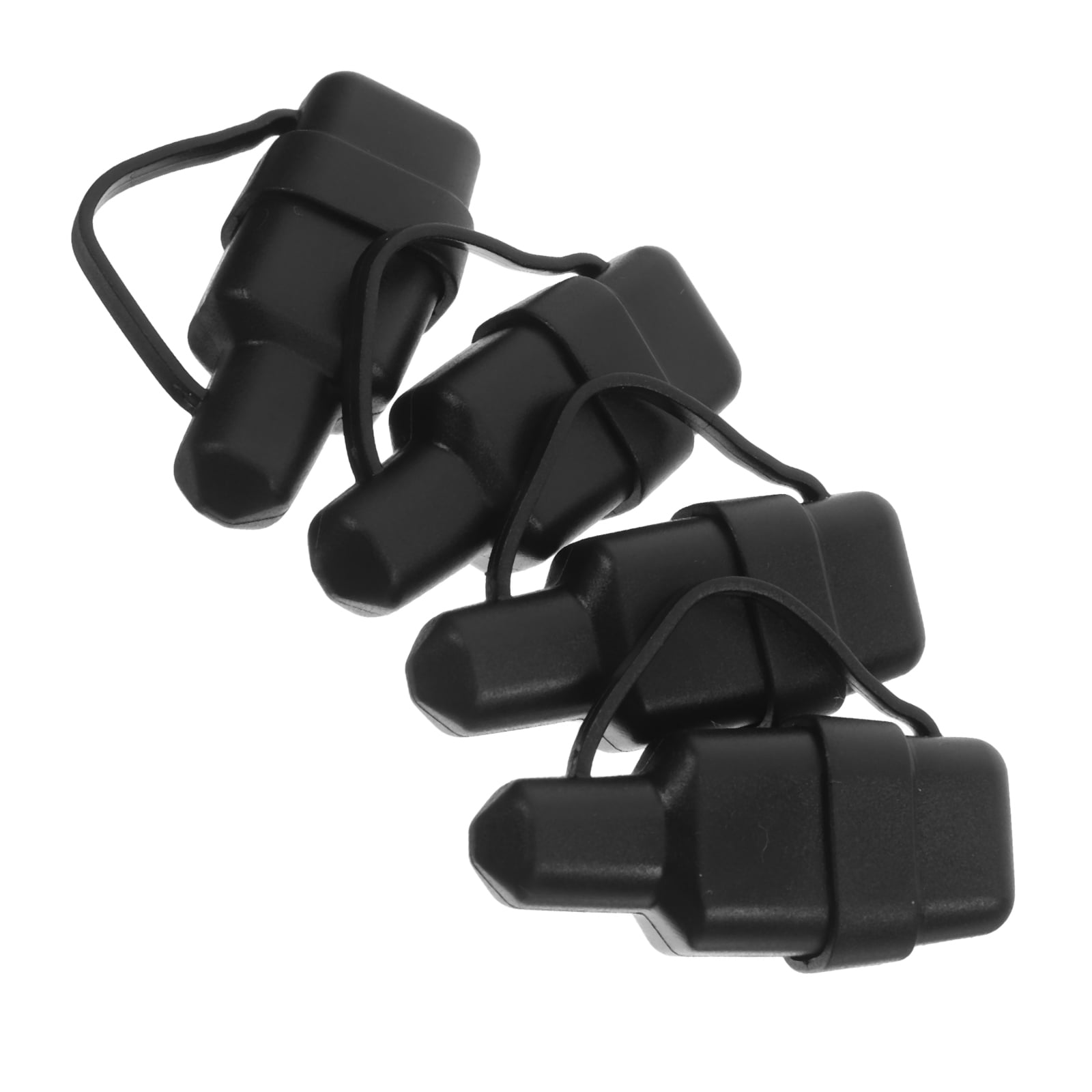 MLINS 4 Pcs Cable Plug Cover Wire Ear Nutcracker Batteries Retro Black ...