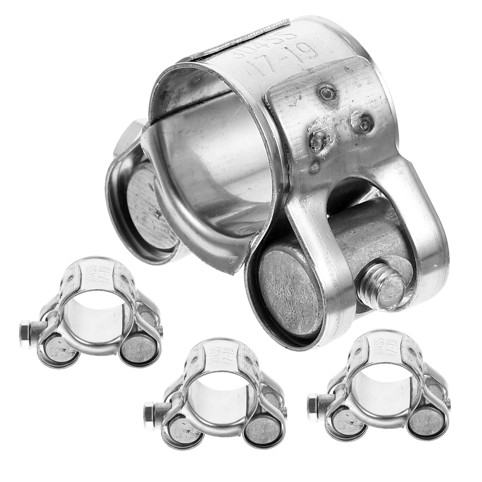 MLINS 4 Pcs Clips for Tube Hose Stainless Steel Clamp High Torque ...