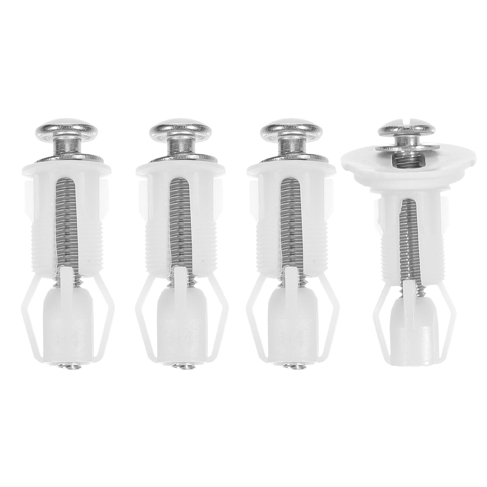 MLINS 4 Pcs Fasteners Toilet Lid Bolt Toilet Seat Hinge Screws 4X1.5CM ...