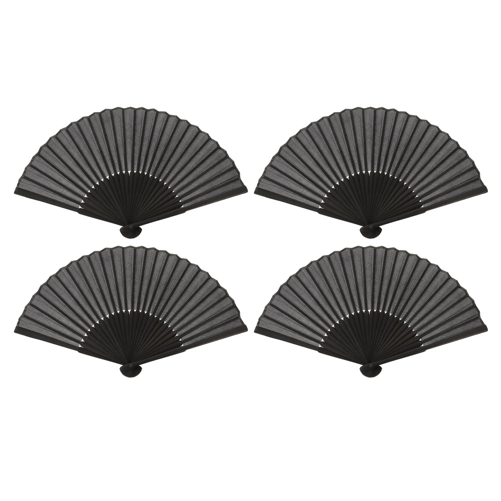 MLINS 4 Pcs Foldable Fan Outdoor Floor Mat Desktop Nutcracker Decor Man ...
