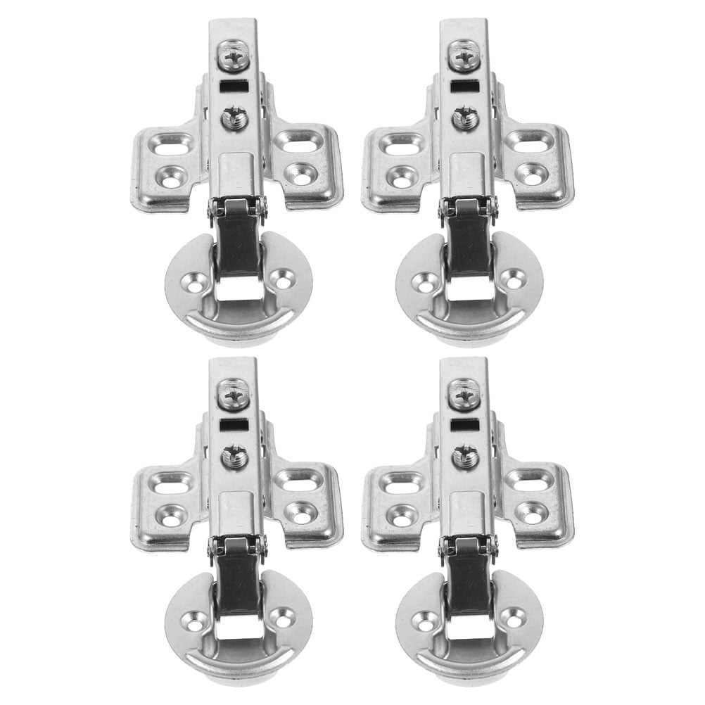 MLINS 4 Pcs High Transparent Display Frame Stainless Steel Door Hinge ...