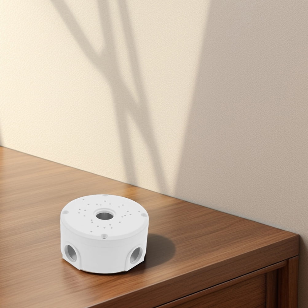 DINHEAROM Camera Junction Box White Plastic For Installers Ceiling 4Set ...