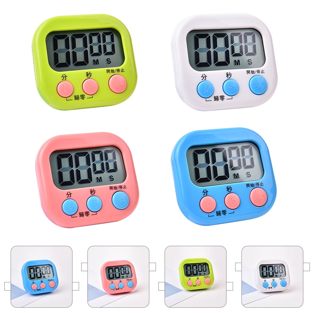 MLINS 4 Pcs Kitchen Timer Kids Digital Visual Timers Student Child - Walmart.com