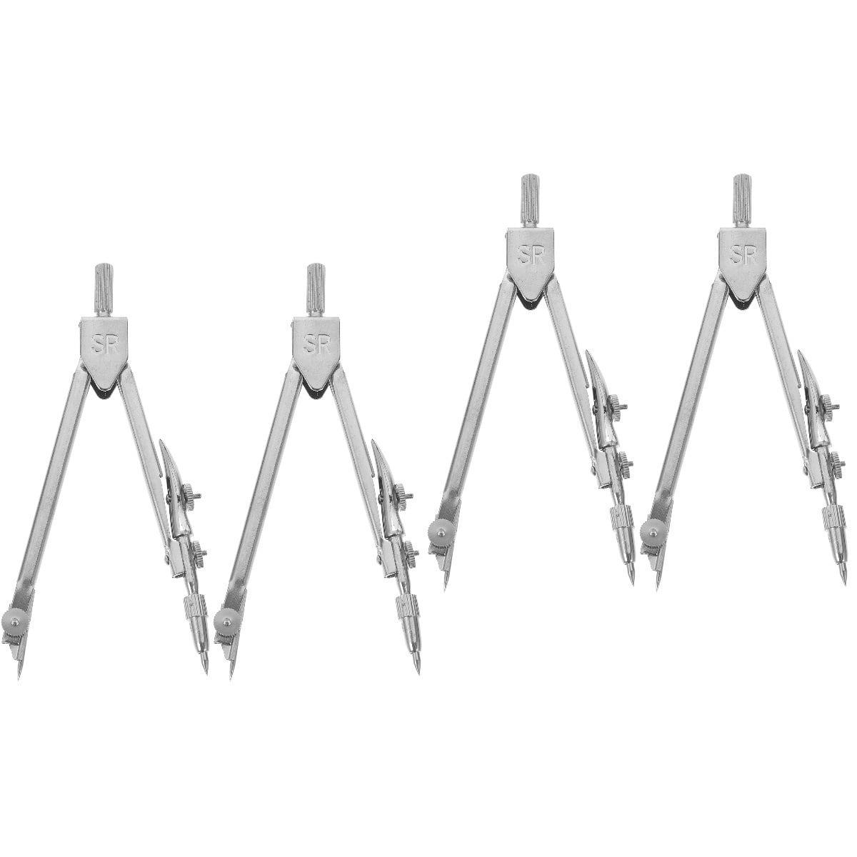 MLINS 4 Pcs Line Circle Scratch Spacing Compass Leather Crafting ...