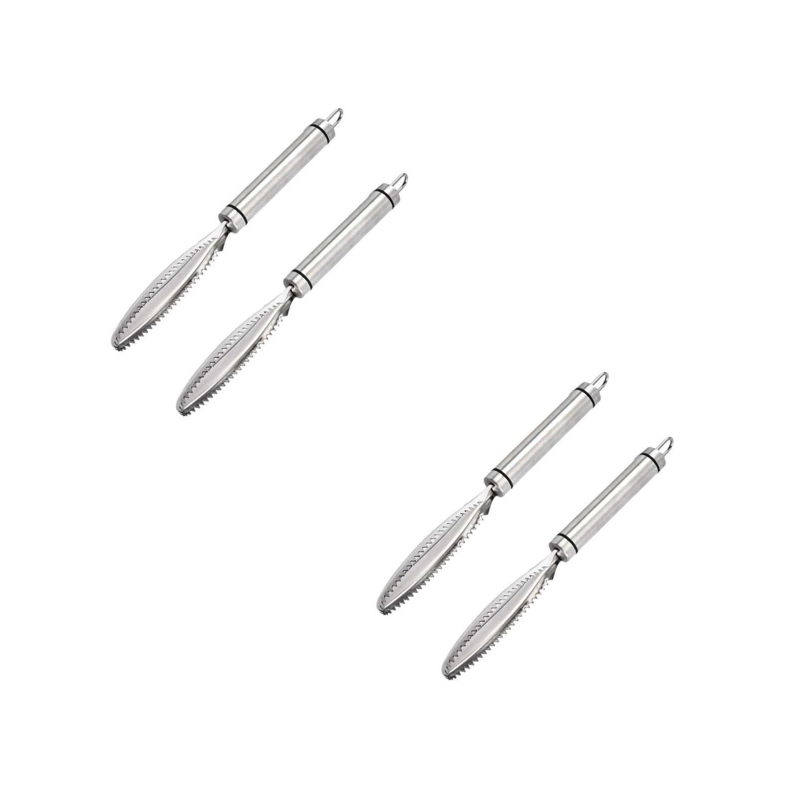 MLINS 4 Pcs Lung Scraper for Chicken Processing Stainless Steel Tool ...