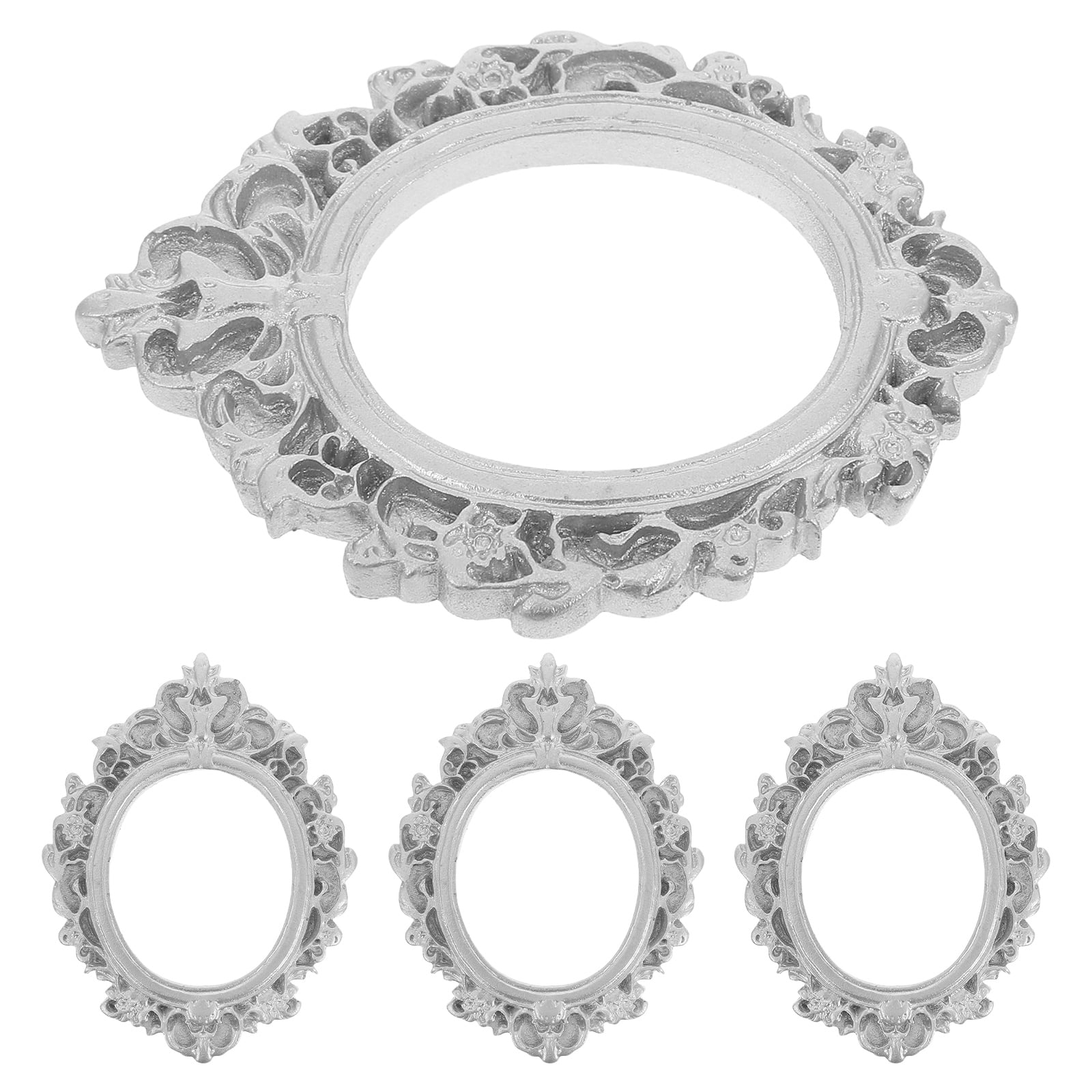 MLINS 4 Pcs Mini Bracket Baler Tools Retro Small Frame Photo Wall ...