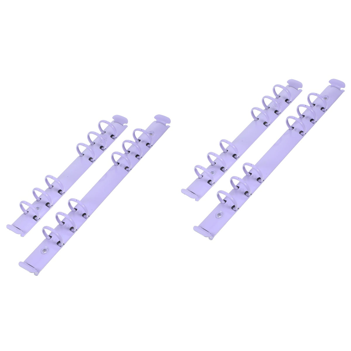 MLINS 4 Pcs Office Loose Leaf Binders Metal Binding Spine Combs Planner ...