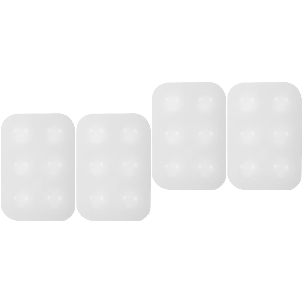 MLINS 4 Pcs Painting Water Color Palette Reusable Color Mixing Plate ...