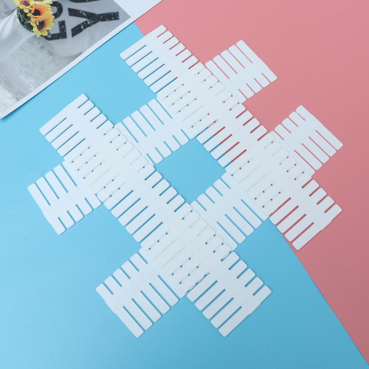 MLINS 4 Pcs Partition Plate Drawers Adjustable Drawer Separator Drawer ...