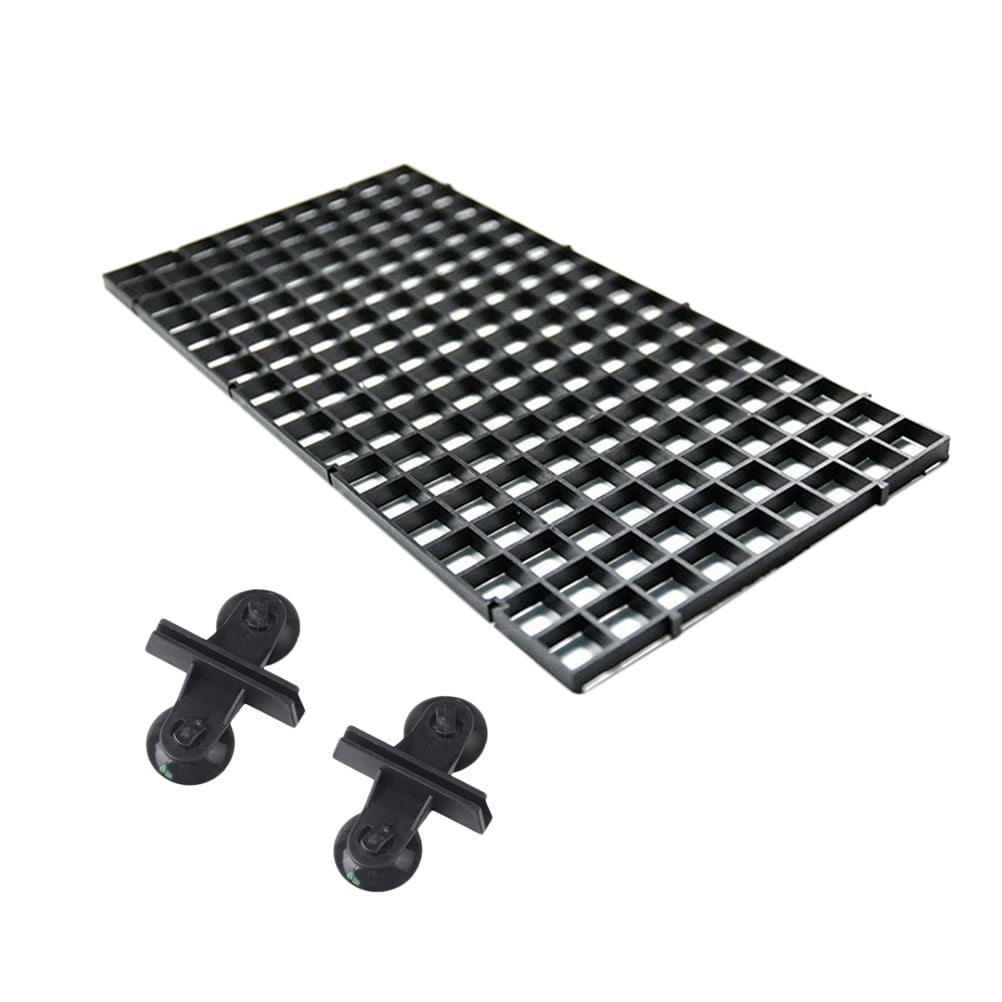 MLINS 4 Pcs Plastic Filter Grid Aquarium Egg Crate Fish Tank ...