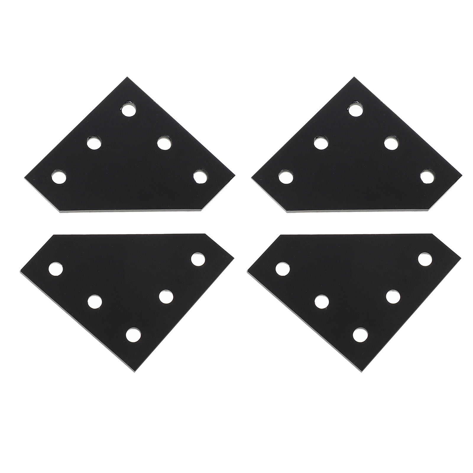 MLINS 4 Pcs Plate Straight L-shaped Connecting Aluminum Extrusion ...