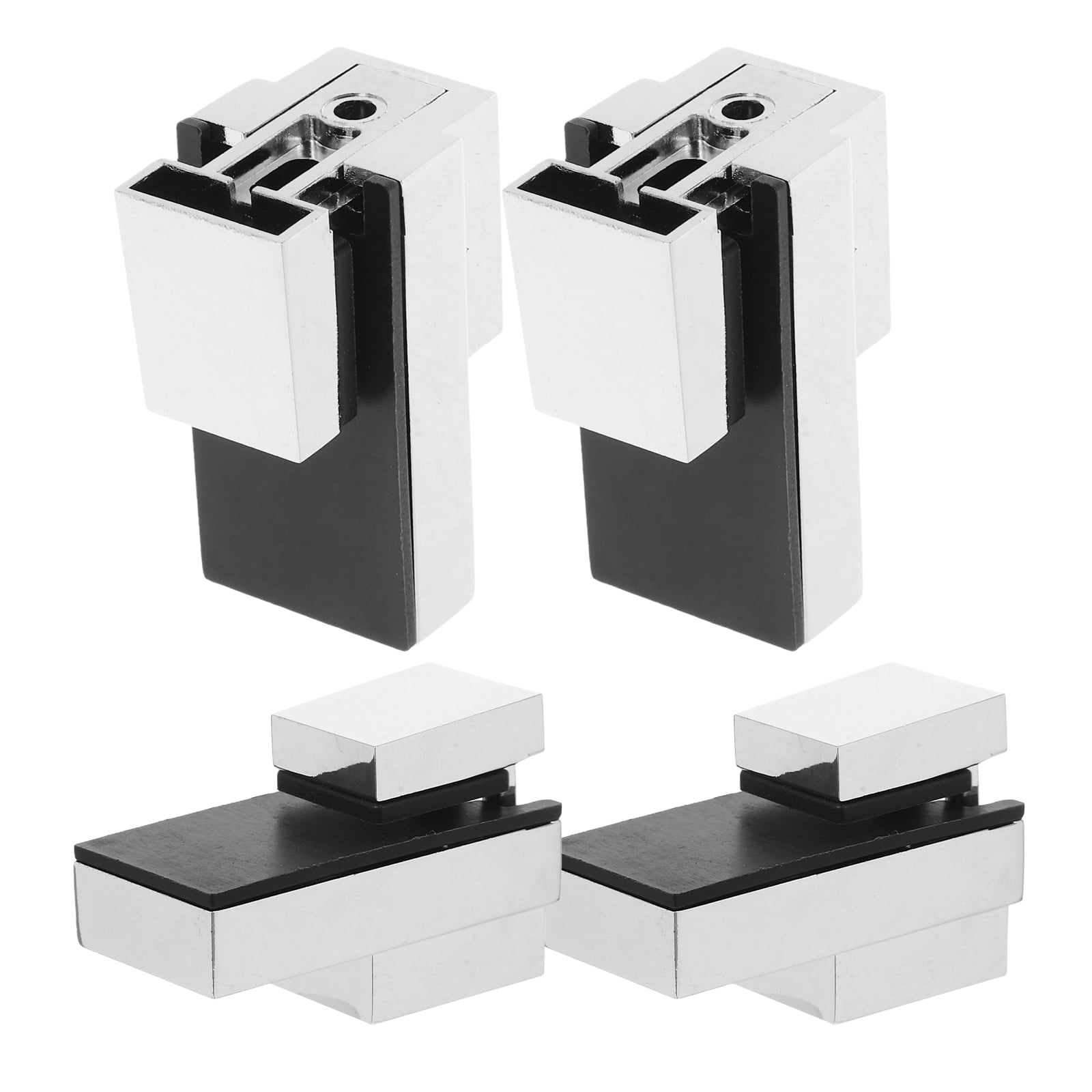 MLINS 4 Pcs Rack Clip Bracket Cargo Net Climbing Glass Bracket 5.00X3 ...