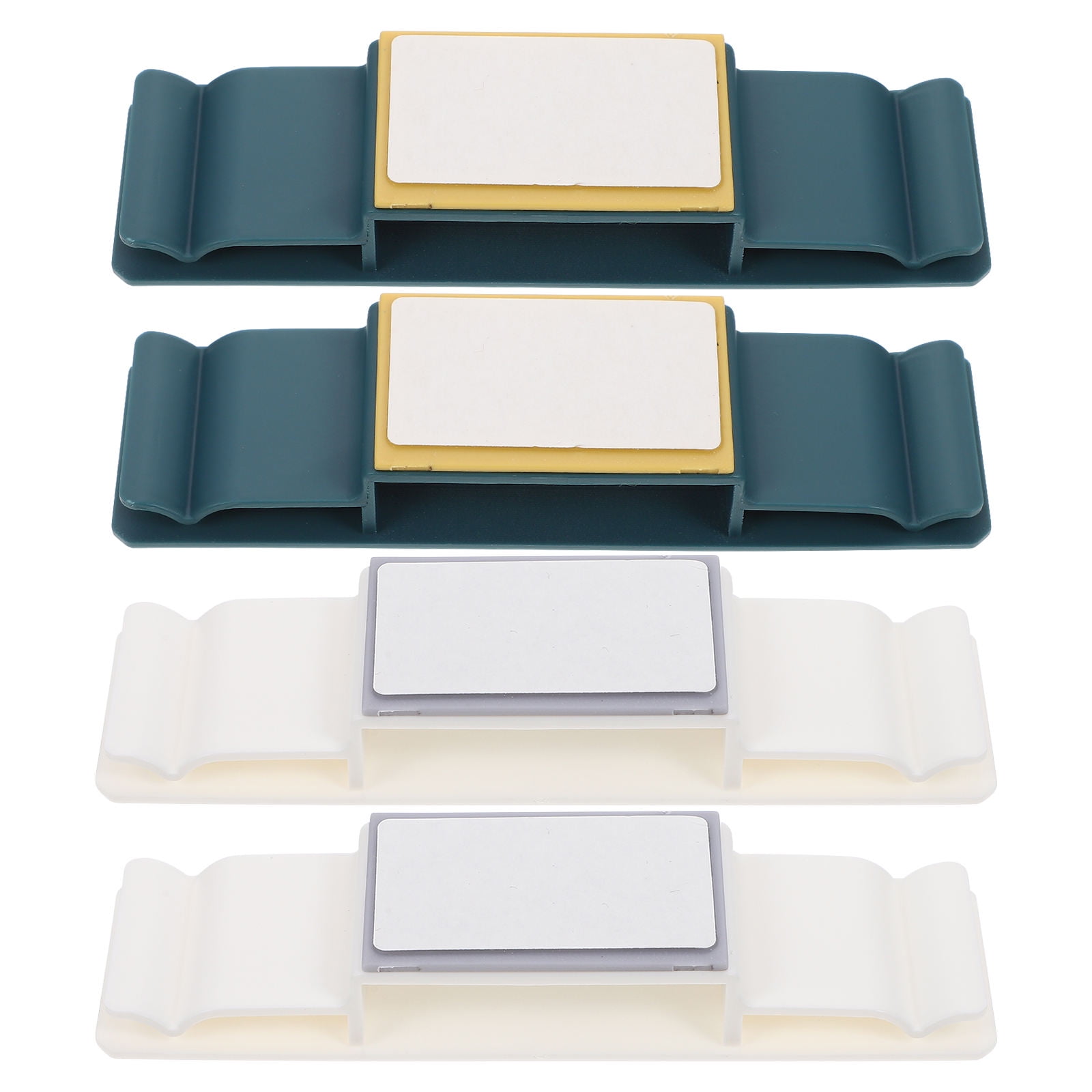 MLINS 4 Pcs Self-adhesive Power Strip Holder Fixator Wall-mounted ...