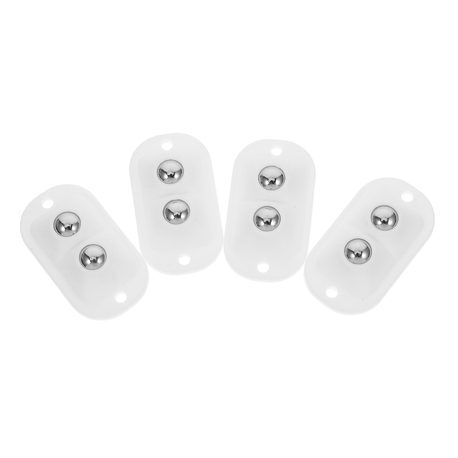 MLINS 4 Pcs Small Caster Wheels 360 Degree Swivel Casters Set Rubber ...