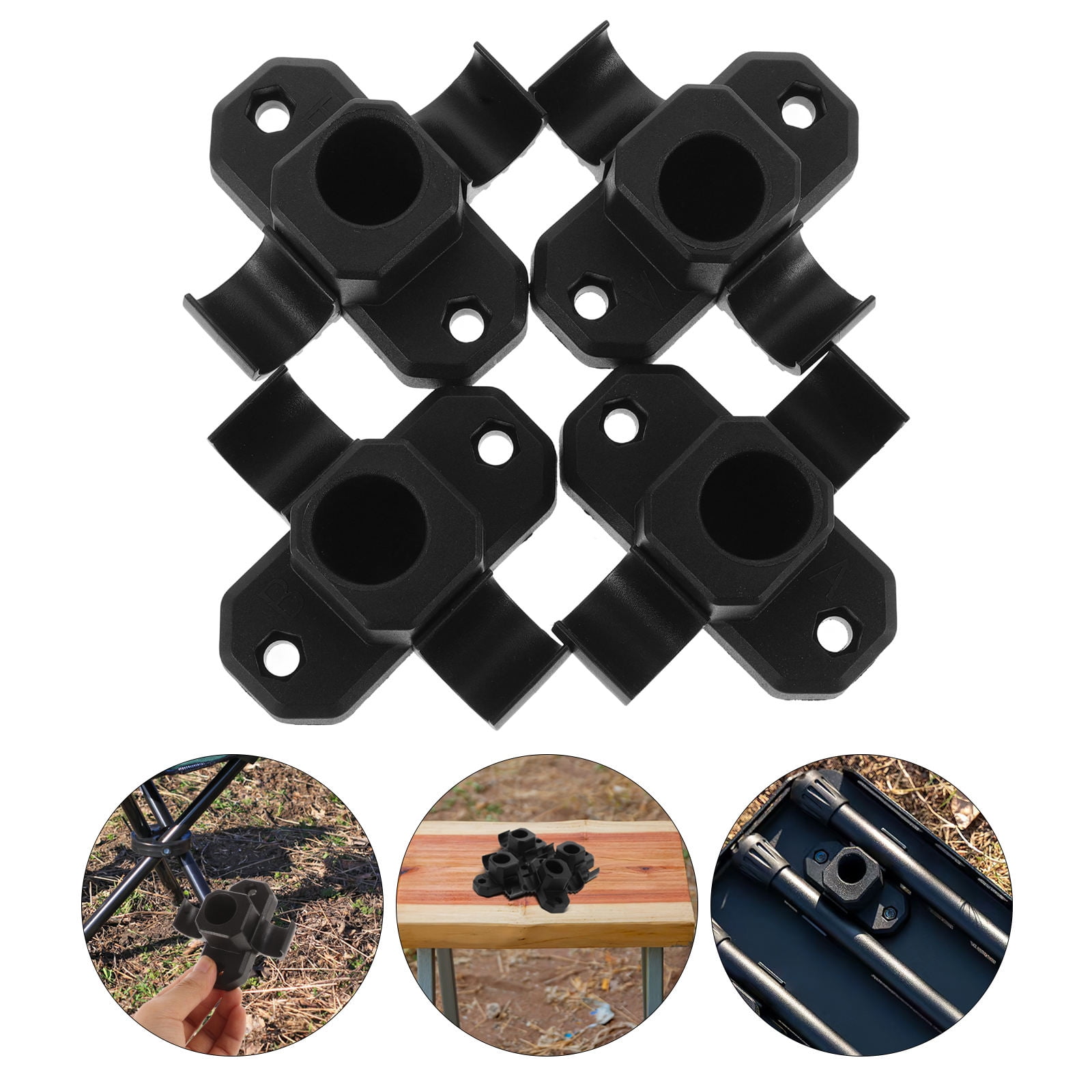 MLINS 4 Pcs Table Leg Extenders Adjustable Furniture Connector for ...