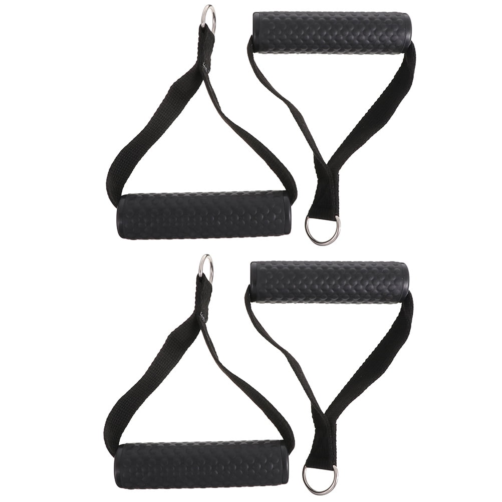 MLINS 4 Pcs Thrust Grips Puller Exercise Handle Biceps Training Fitness ...