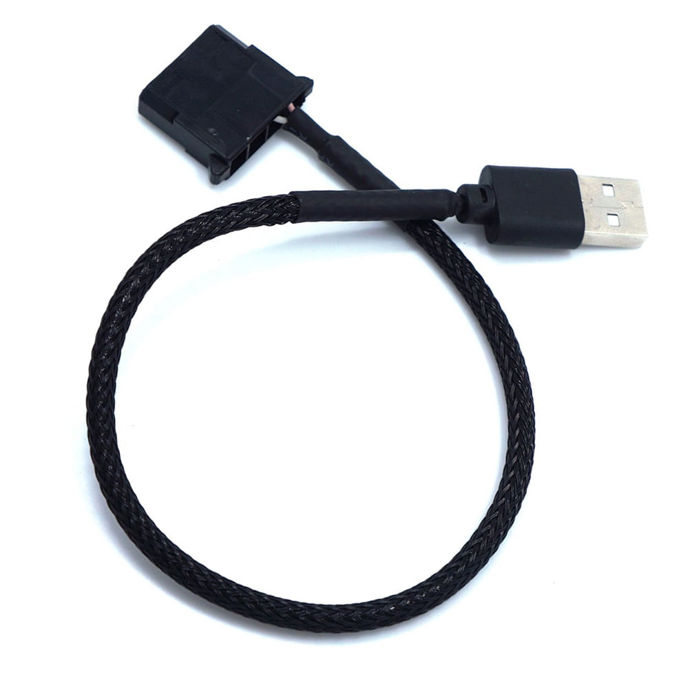 MLINS 4 Pin Collapsible Fan Round Folding Handheld Connector Power ...