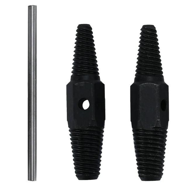 MLINS 4 Points 6 Broken Tube Removal Tool 3pc Small Tap Bolt Extractor ...