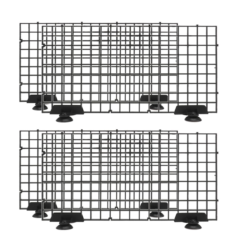 MLINS 4 Sets Aquarium Separator Fish Tank Divider Plastic Grid ...