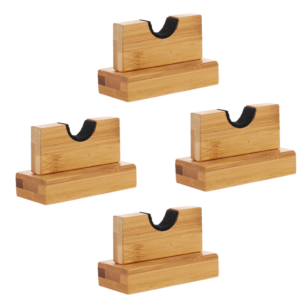 DINHEAROM Bamboo Baseball Bat Storage Racks Khaki 4 Sets - Walmart.com