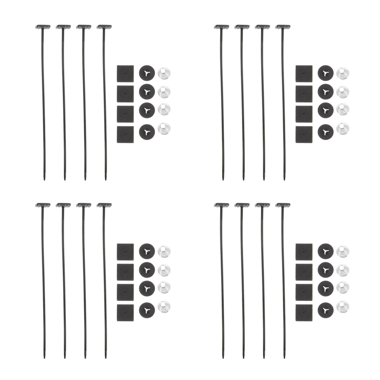 MLINS 4 Sets Electric Radiator Fan Mounting Kit Car Fan Zip Ties ...