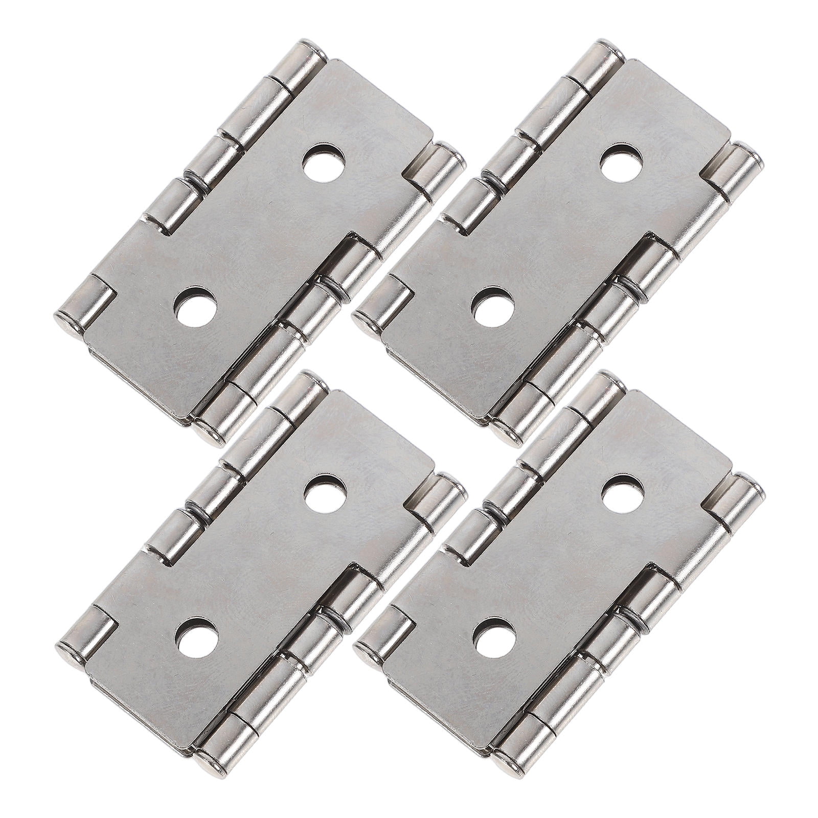 MLINS 4 Sets Folding Table Hardware Cabinet Bracket Attachment Silver ...