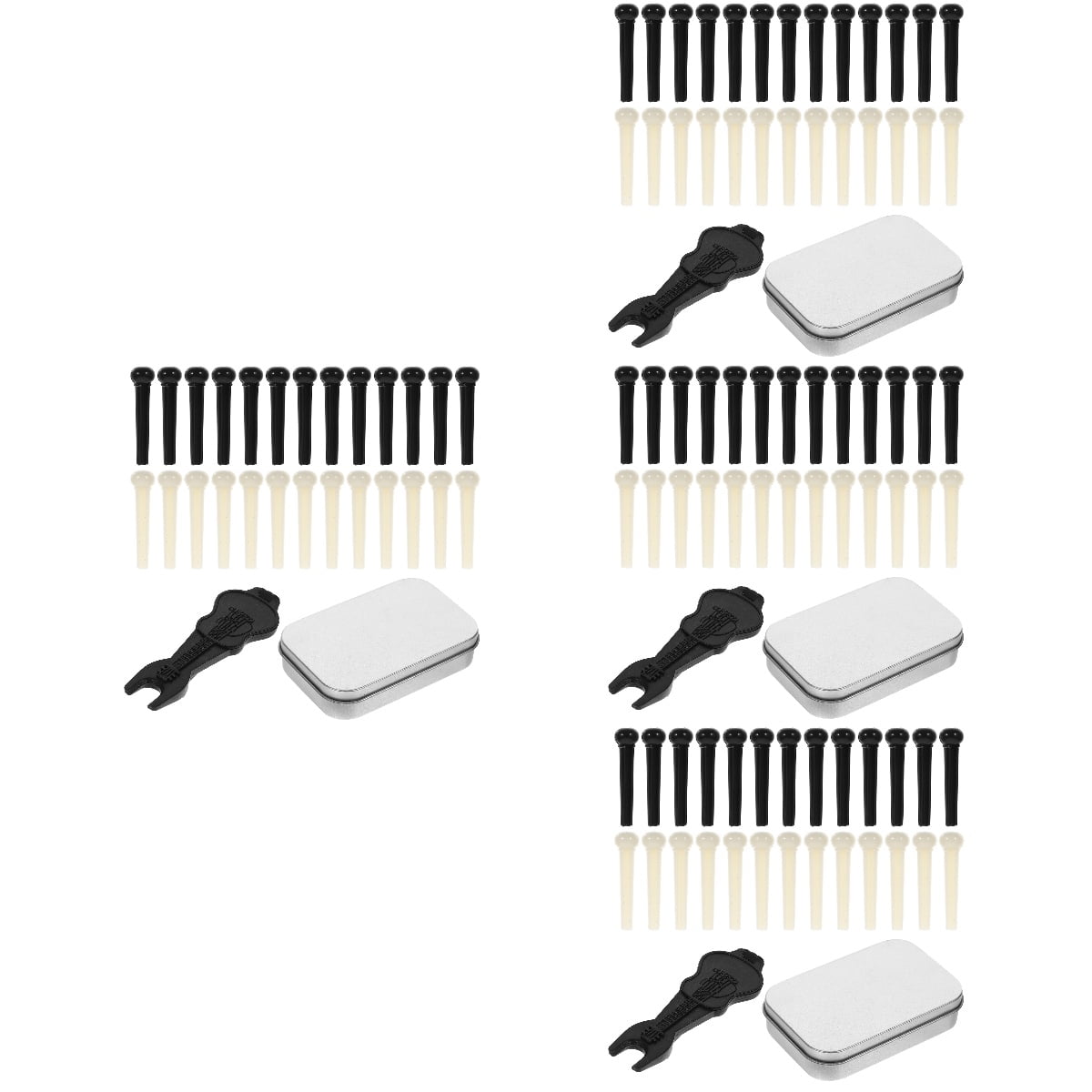 MLINS 4 Sets Guitar Peg Replacement Bridge Pin Guitar String Peg Guitar ...