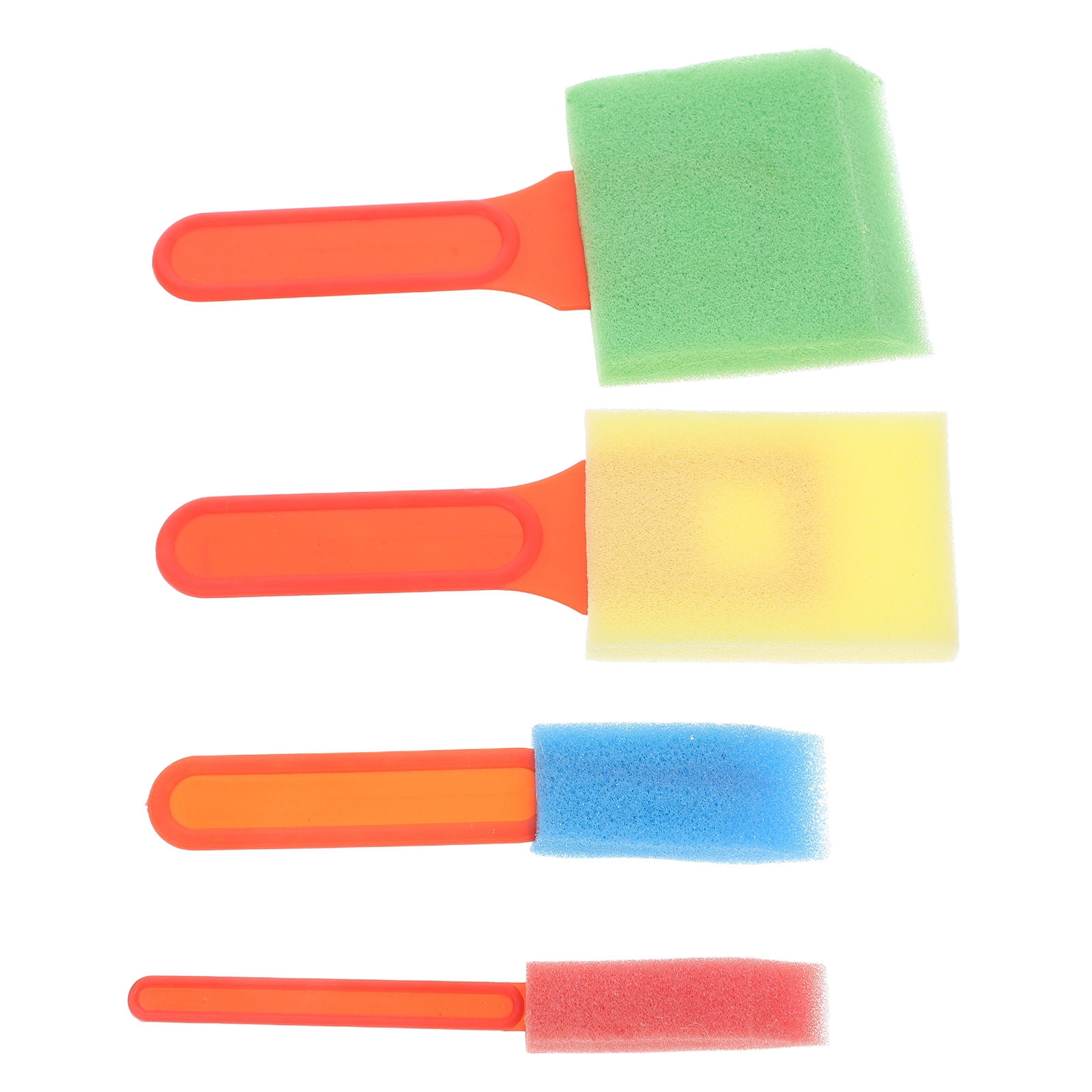 MLINS 4 Sets Kids Painting Sponge Brushes Foam Brushes For Art Children'S Diy Crafts And Drawing ...