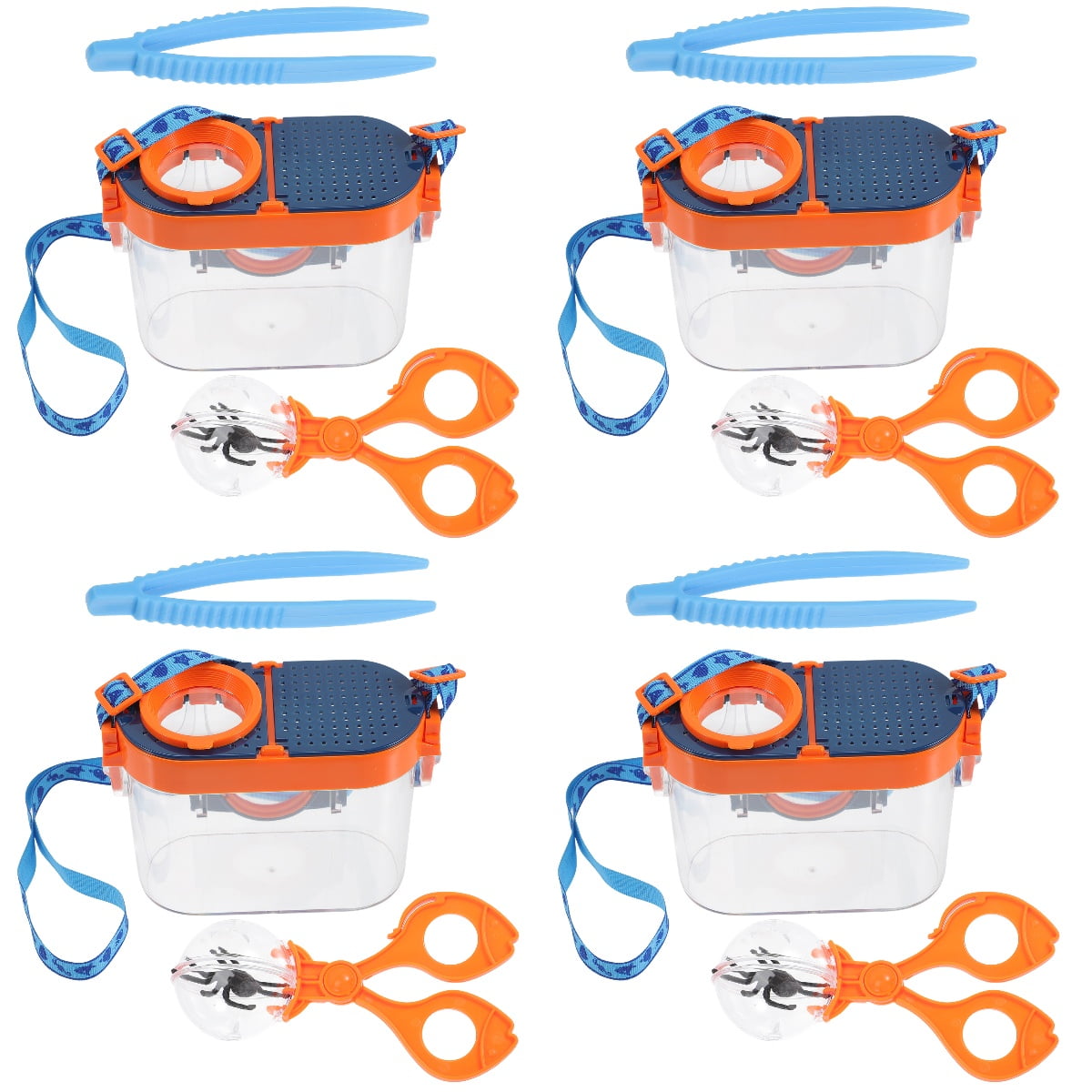 MLINS 4 Sets Observation Box Kit Magnifier Box Outdoor Kit for Kids ...