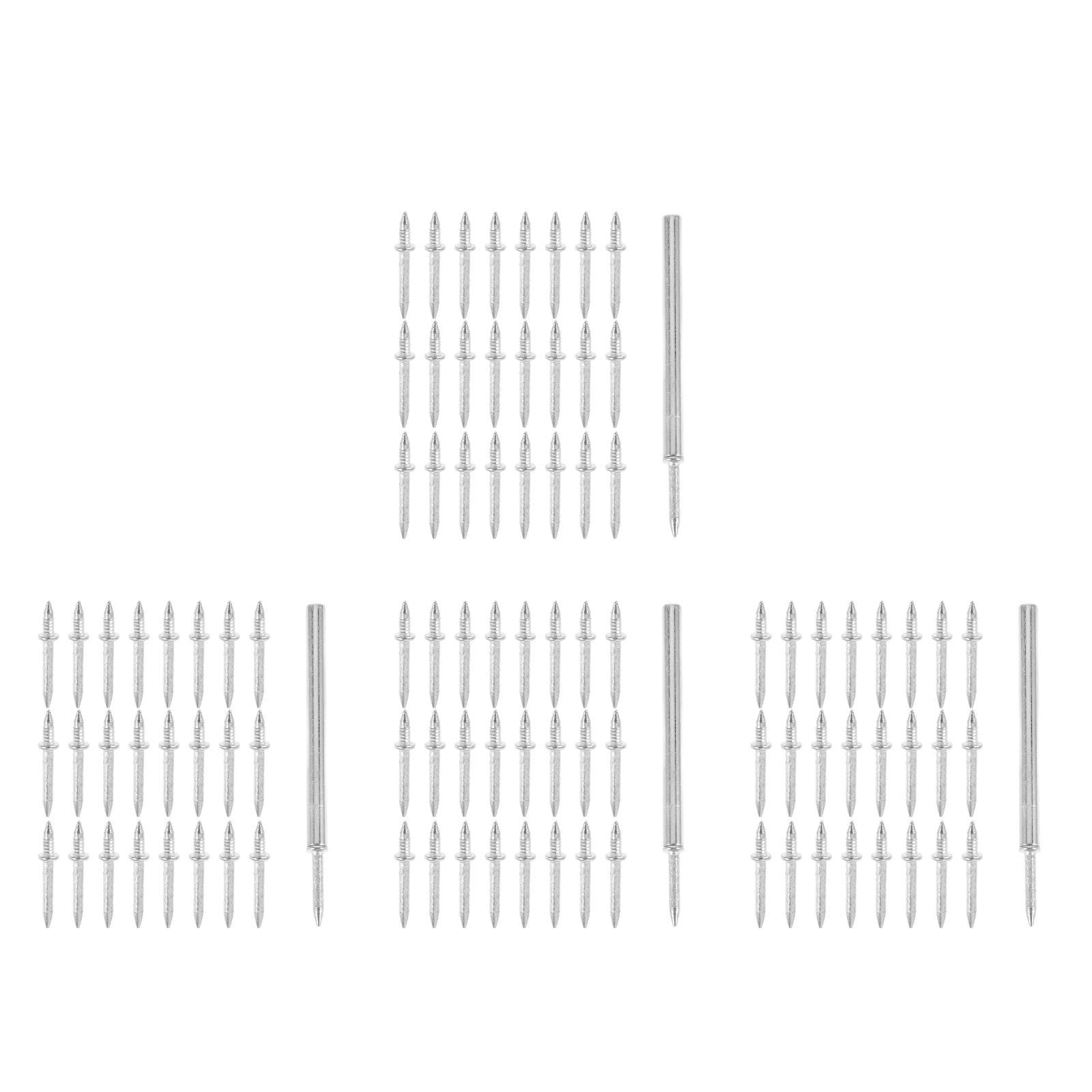 MLINS 4 Sets Of Seamless Skirting Board Nails Double Headed Skirting ...