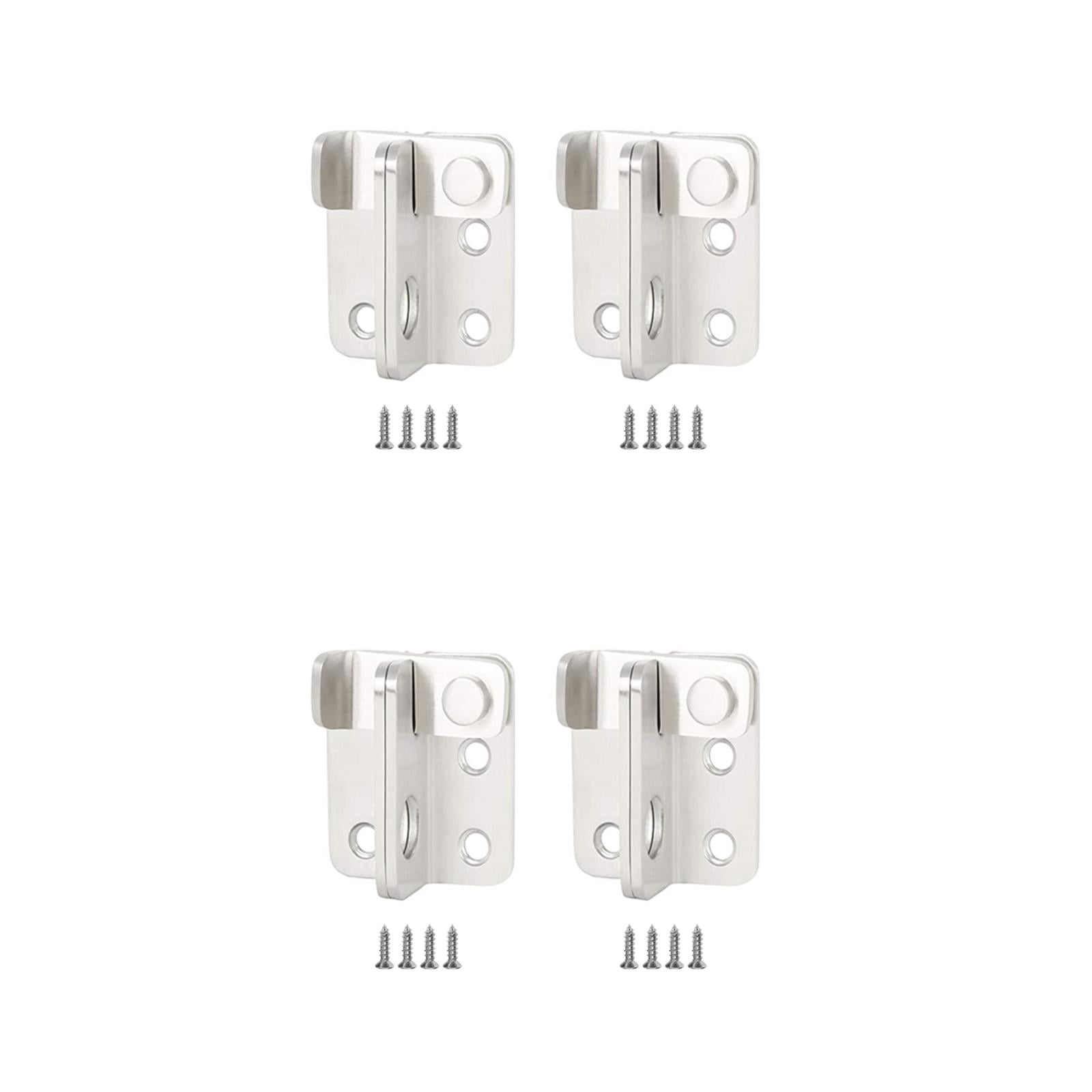 MLINS 4 Sets Useful Sliding Door Locks Durable Safety Gate Latch Barn ...